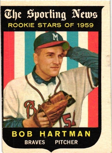 BOB HARTMAN 1959 Topps #128 FREE SHIPPING B14R2S10P22 | eBay