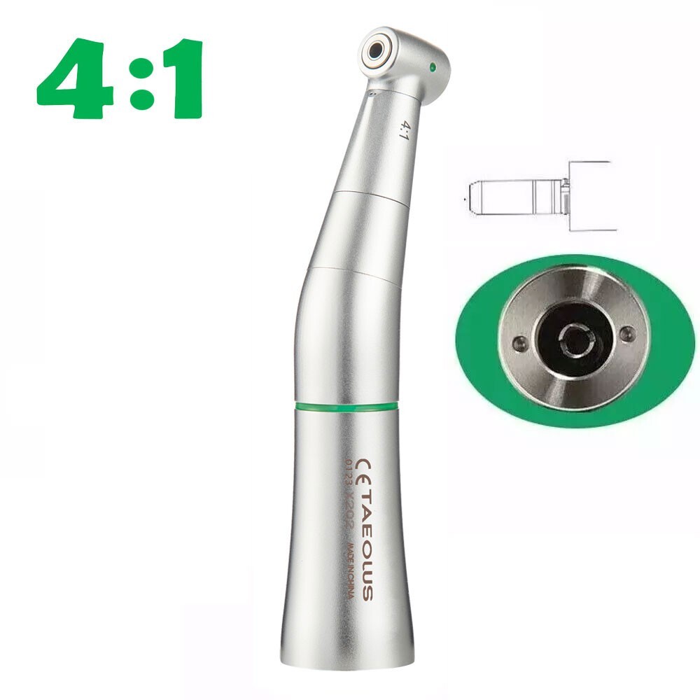 4:1 Dental Low Speed Internal Water Prophy Contra Angle handpiece with ...