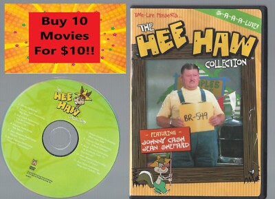 The Hee Haw Collection - Starring Johnny Cash (DVD, 2004) Disc & Cover ...