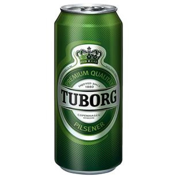 Tuborg Pilsener Bier 12 X 1 00l mit Pfand Einweg Pfand günstig kaufen ...