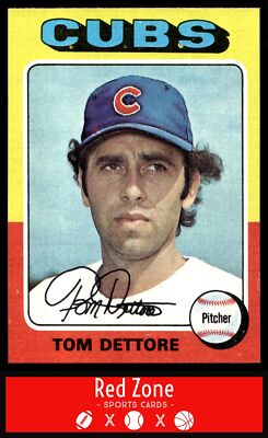 1975 Topps - #469 Tom Dettore EX | eBay