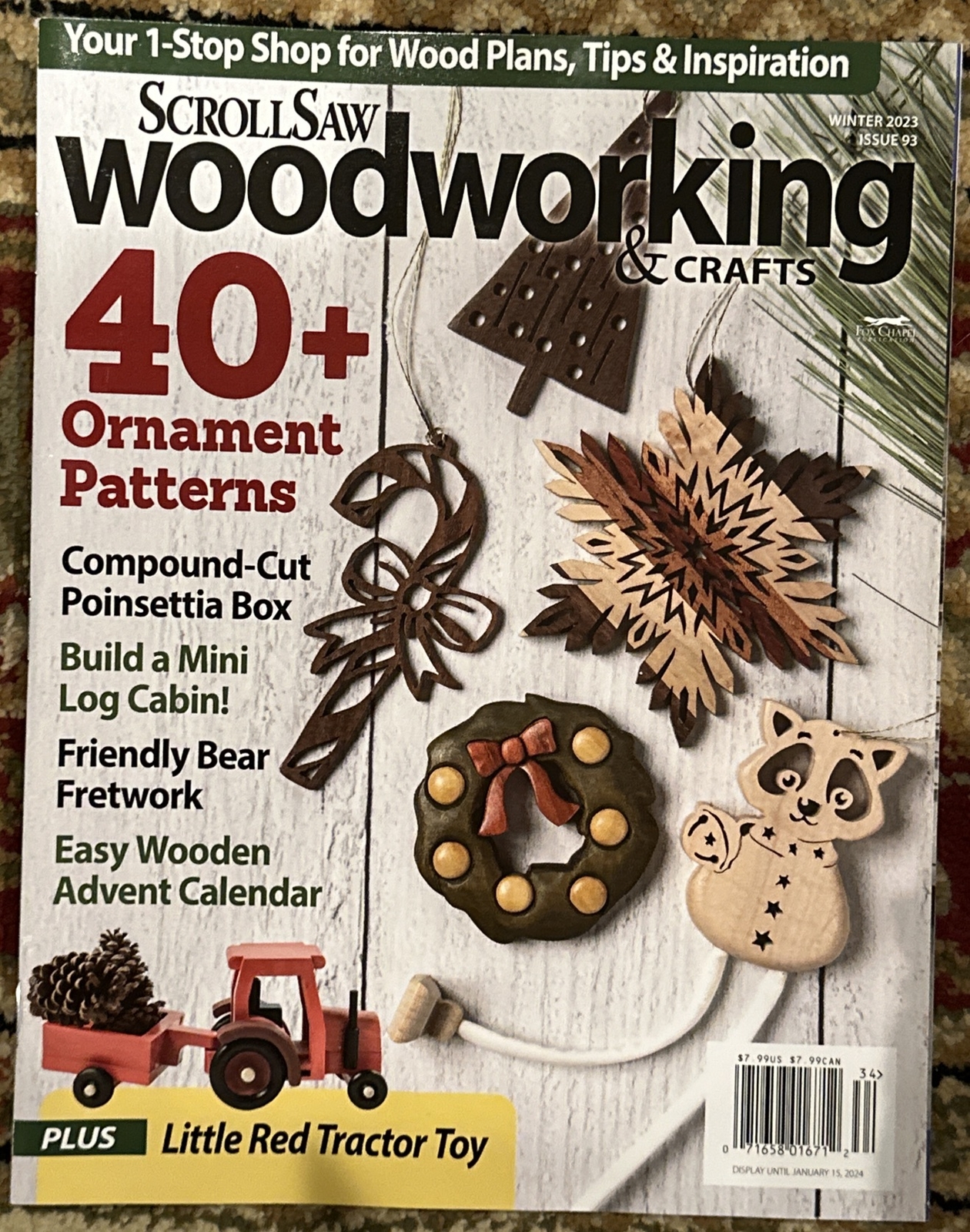 Scroll Saw Woodworking Crafts Magazine Issue 93 Winter 2023 | eBay