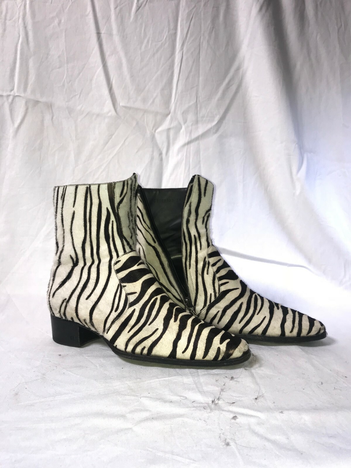 DSQUARED2 VINTAGE ZEBRA STYLED BOOTS SEASON 2014 MEN … - Gem