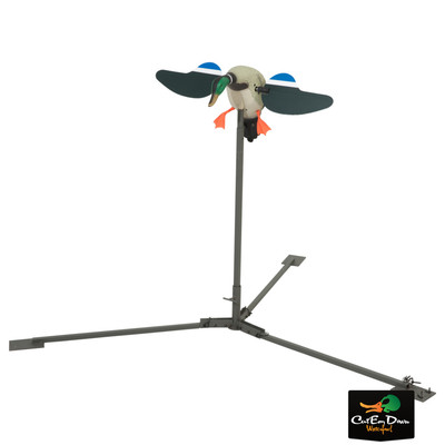 NEW BANDED GEAR SPINNING WING DECOY STAND TRIPOD DRY GROUND POLE MOJO ...