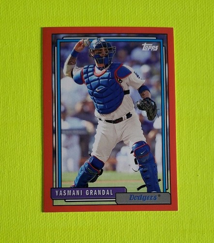 2017 Topps Archives Rouge #203 Yasmani Grandal Sn 25/25 | eBay
