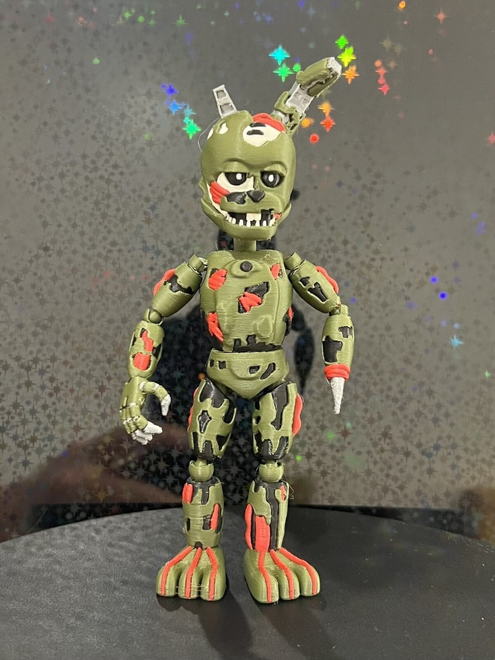 Scraptrap Articulating Figure COLOR FNAF Five Nights At Freddy’s | eBay