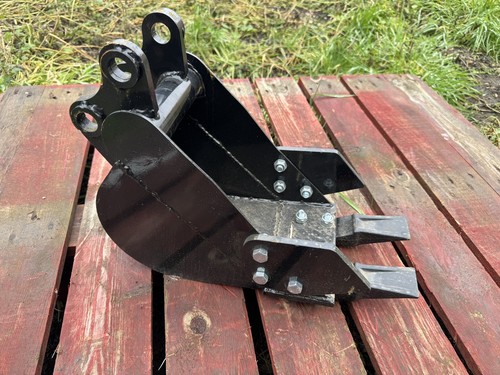 Mini Digger Digging Bucket 200mm 25mm Pins Micro Excavator JCB Captok ...