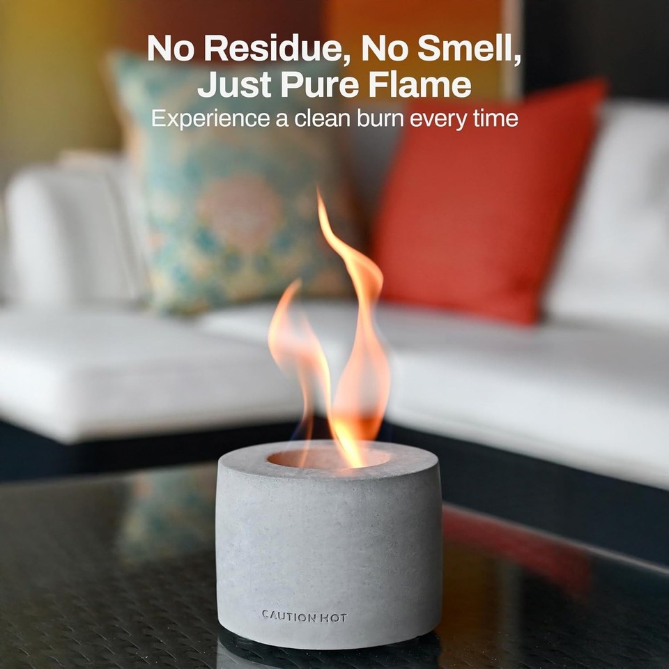 Bioethanol Fireplace Fuel – Clean, Non-Toxic, Smoke-Free, 1L x 3 Pack ...