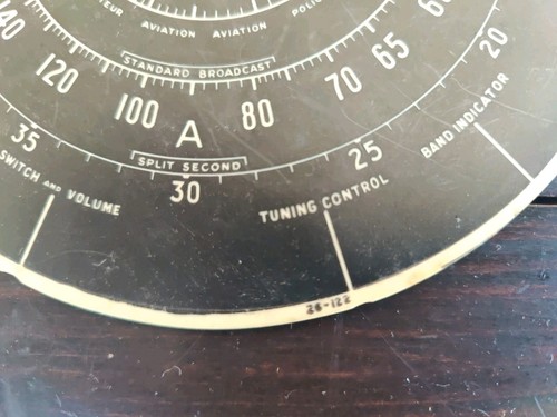 Vintage Zenith Dial Face Plate Part #26-122 Fits 5F134 5F166 5S119 ...