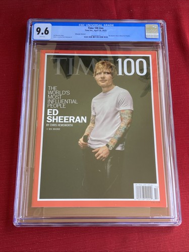⭐️ CGC 9.6 2025 Time Magazine Ed Sheeran Cover ⭐️ Highest Grade! | eBay