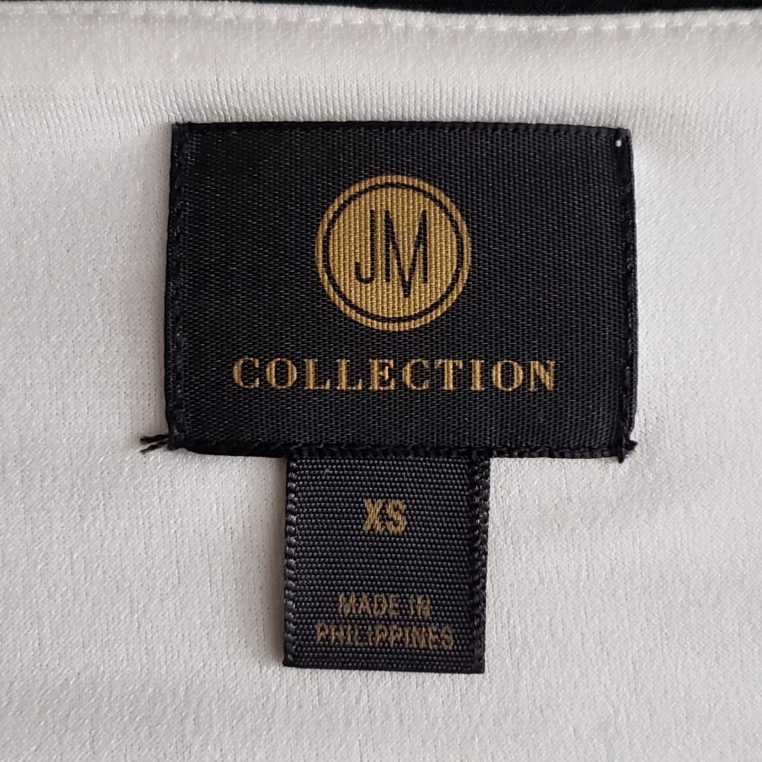 JM Collection Womens Asymmetrical Hem Iris Bouquet Split Neckline Top ...