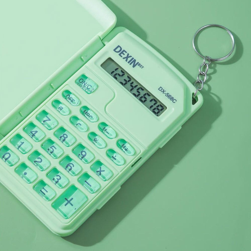 8-Digit Mini Calculator Plastic Accounting Calculator Math Calculator ...