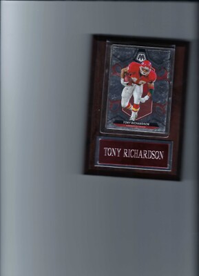 TONY RICHARDSON PLAQUE KANSAS CITY CHIEFS KC FOOTBALL NFL C | eBay