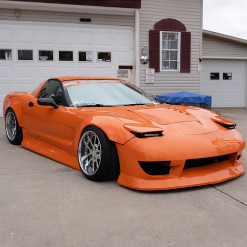 KBD Body Kits Polyurethane Kyouki Front Bumper Fits Chevrolet Corvette ...