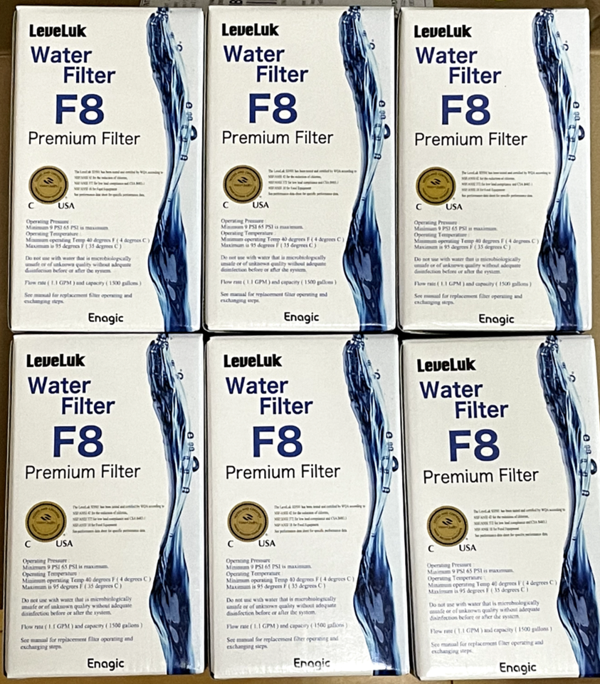 3 Set Leveluk F8 Filter for Kangen K8 Premium Water Ioniser Machine ...