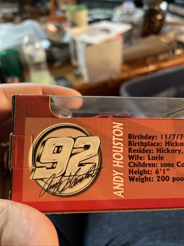 2002 Andy Houston #92 Excedrin Racing 1/64 Scale Diecast | eBay