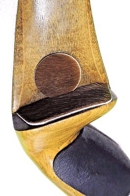 Traditional Natural 2 PC CALF HAIR ARROW SHELF REST KIT Recurve Longbow ...