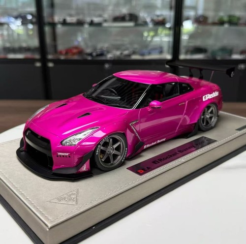 *SUPER RARE* IDEA Makeup 1/18 Nissan GTR R35 Rocket Bunny Flash Pink ...