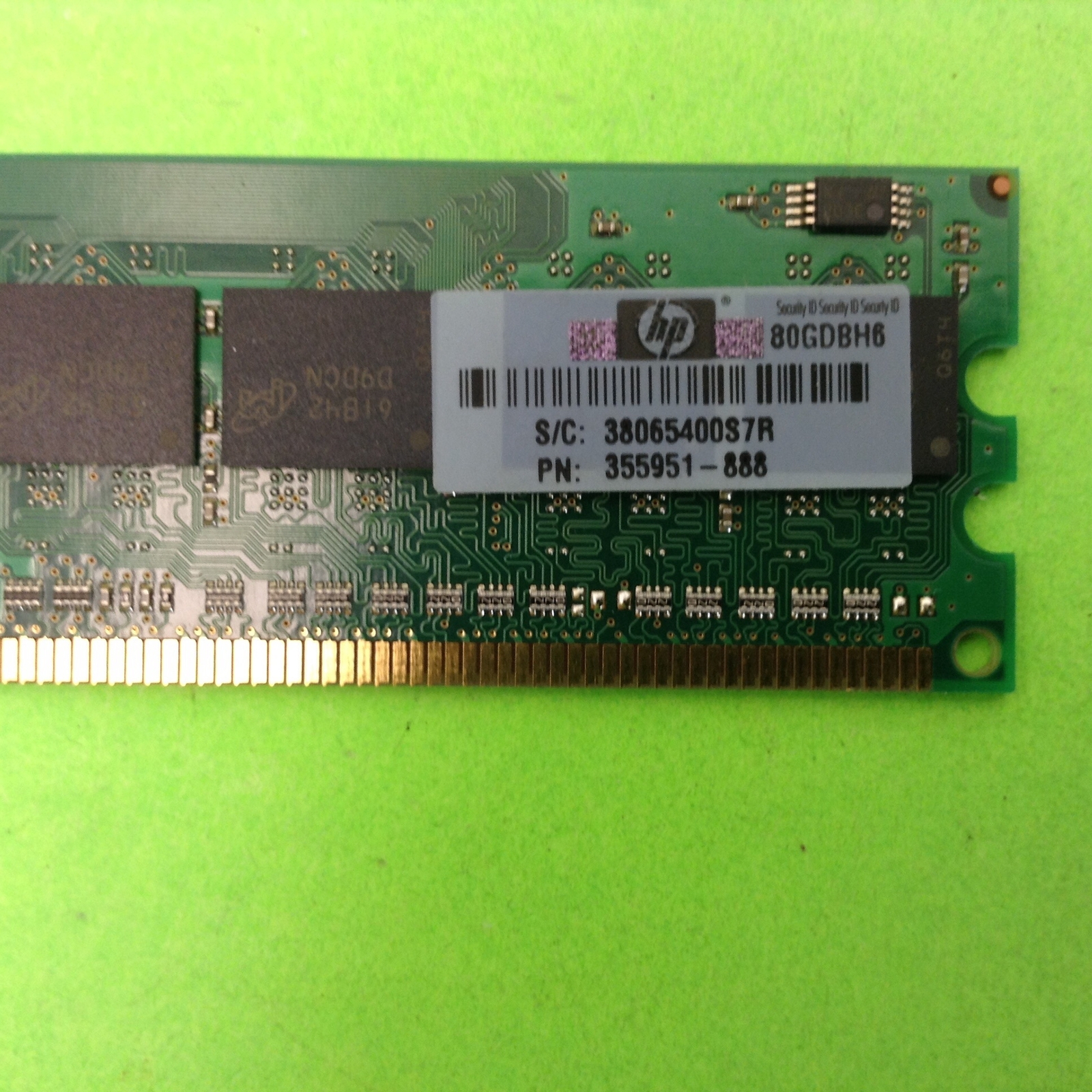 Micron 512 MB DIMM 533 MHz DDR2 Memory (MT8HTF6464AY53EB8) for sale ...