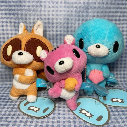Gloomy Bear × Bonobono 2014 Plush Doll Set Keyring Chax Taito Mascot ...