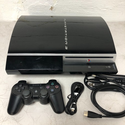 Sony Playstation 3 PS3 CECHH01 DELIDDED 40GB Console Tested w ...