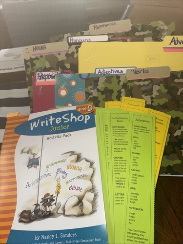 Writeshop Junior Book D Teacher's Guide An Incremental Writing Program ...