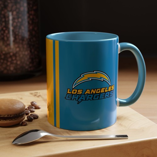 mug los angeles chargers fc, cup football club, tazza sc, nfl size 11oz ...
