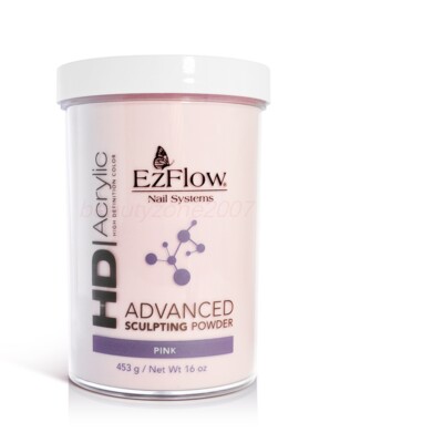 EzFlow HD High Definition Acrylic Powder - Pink 16 oz #42057 | eBay
