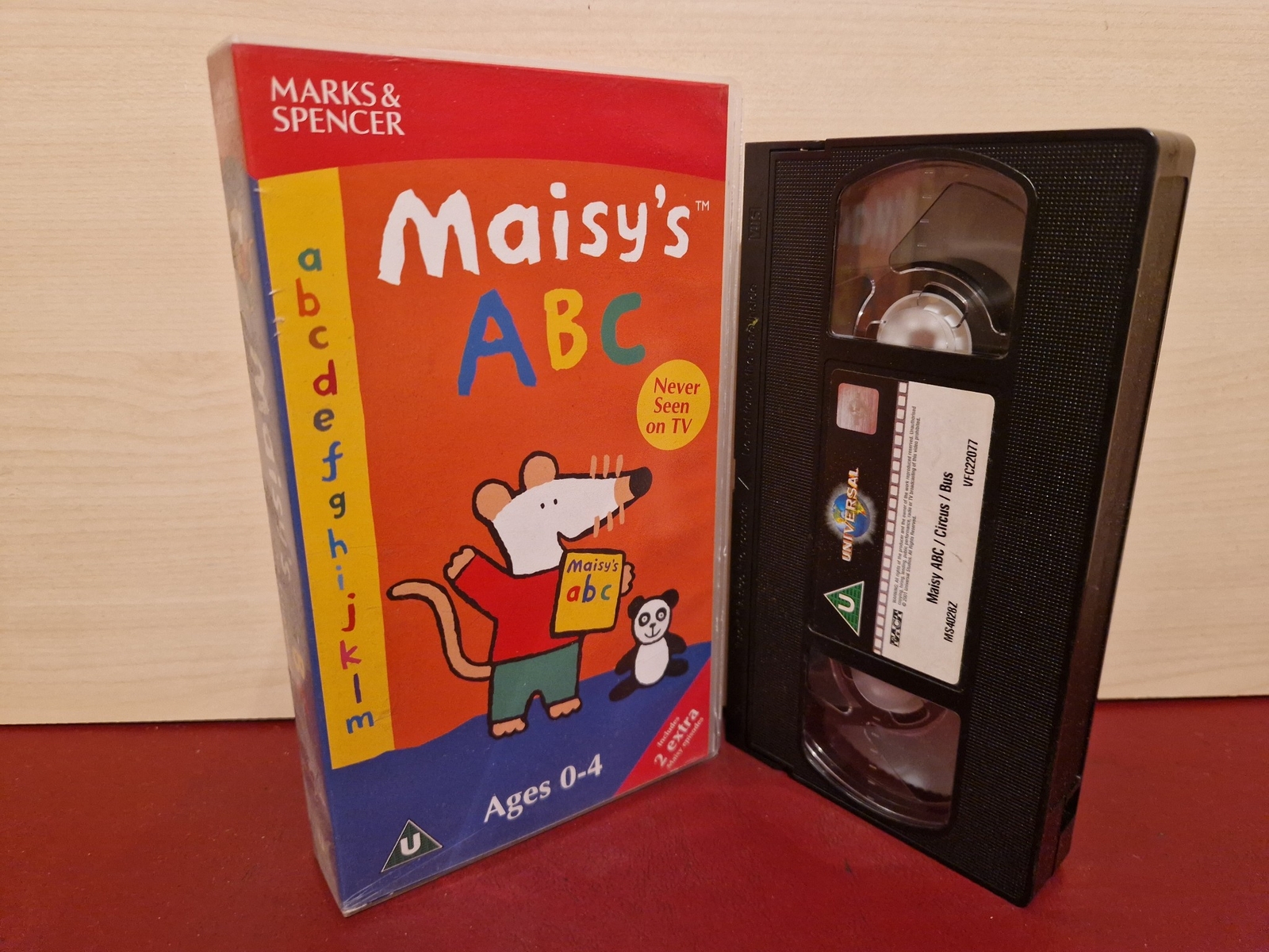 Maisy's ABC + 2 Extra Episodes - Ages 0-4 - PAL VHS Video Tape (T188 ...