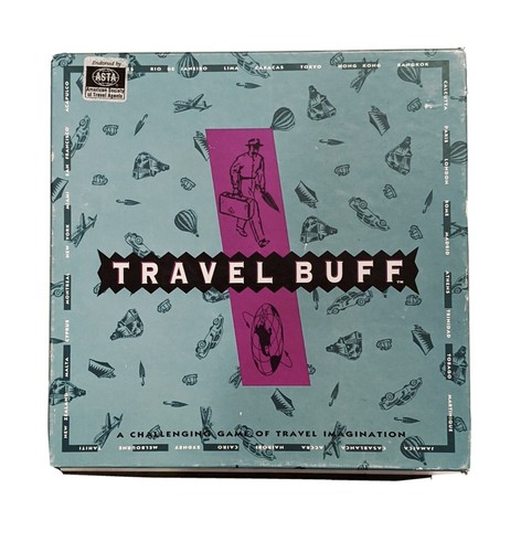 Travel Buff Board Game A Challenging Game Of Travel Imagination VG Complete | eBay