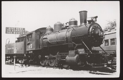 Scullin Steel Co. #95 Steam Locomotive RPPC Railway Railroad Train ...