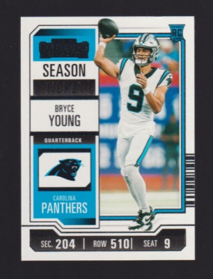 2023 Panini Contenders #15 Bryce Young Rookie - Carolina Panthers - 870 ...