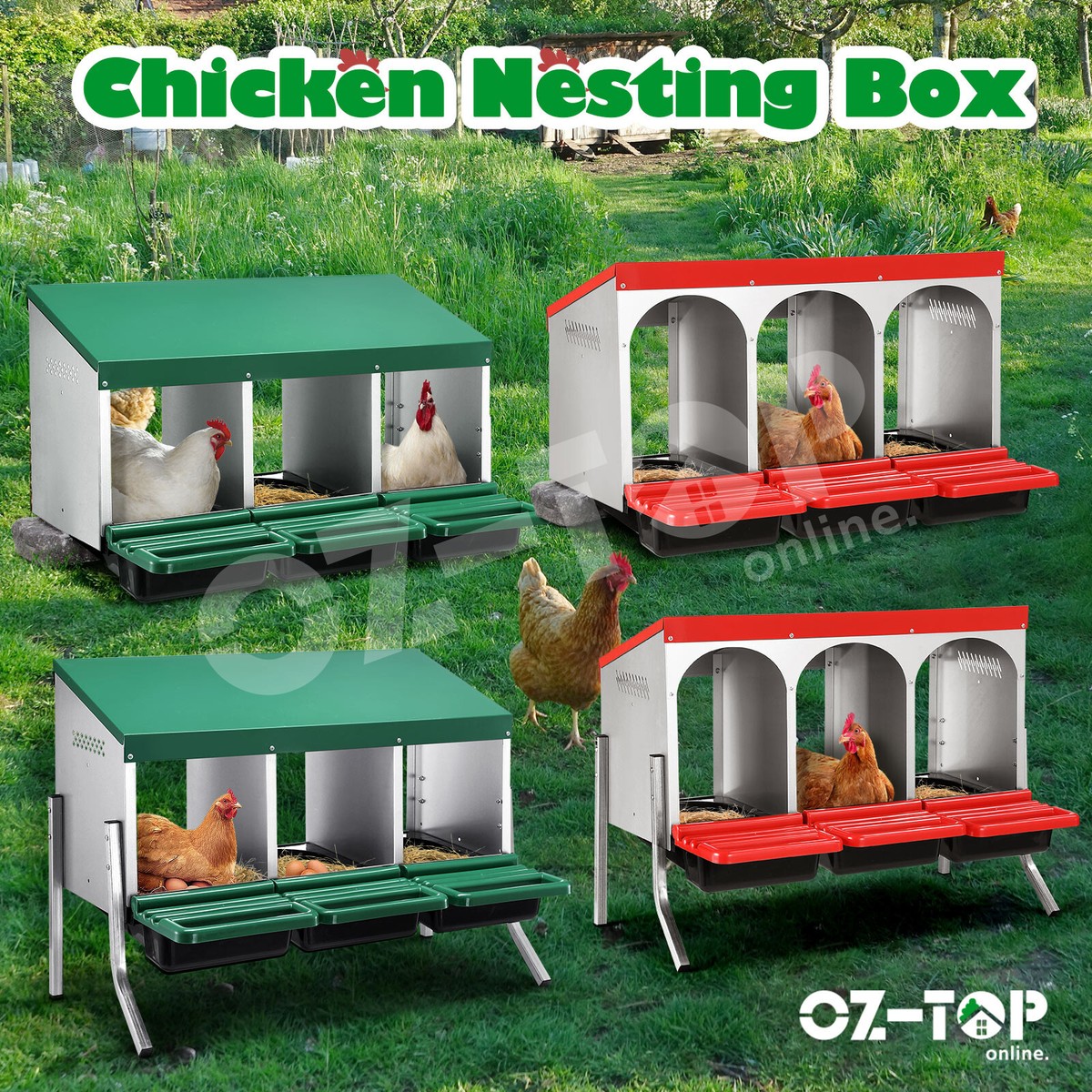 Laying Boxes For Hens Plans Elite Free Range X Large Double Stack Nest