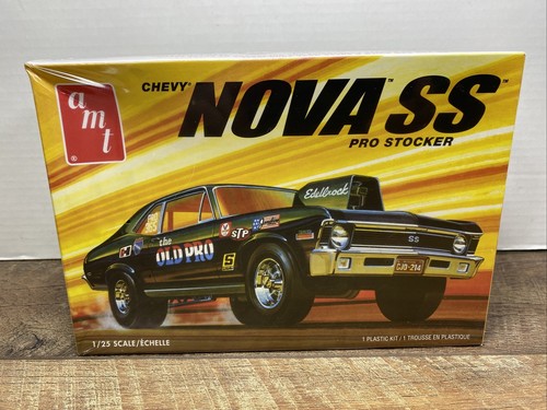 AMT Chevy Nova SS Pro Stocker 1/25 Scale Plastic Model Kit AMT1142M/12 ...