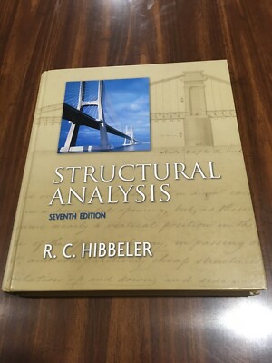 Structural Analysis 7th Edition by Hibbeler Russell C. 2009 | eBay