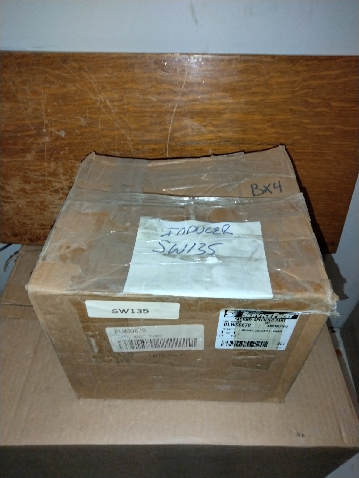 (764) OEM Service First/Trane Furnace Inducer 3-Phase Motor • BLW00879 ...