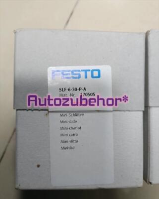 1pcs FESTO Mini Slider Driver SLF-6-30-P-A 170505 | eBay