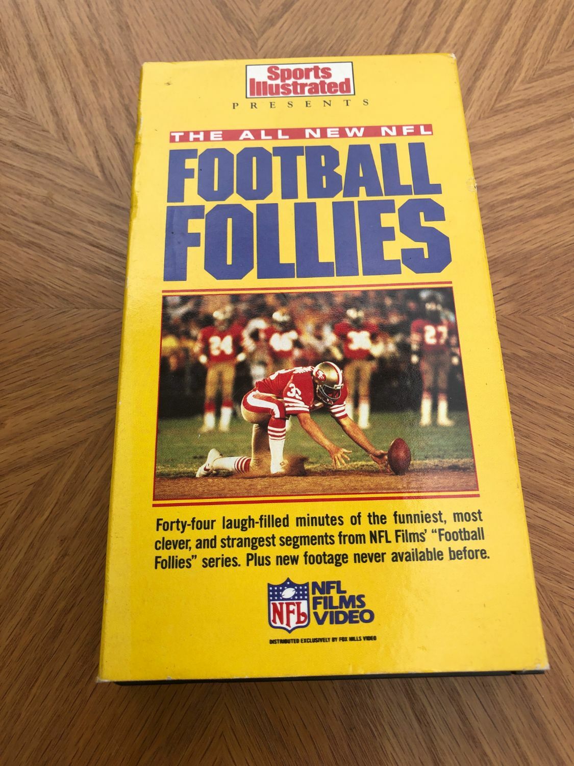 Sports Illustrated The All New NFL Football Follies VHS VCR Video Tape ...