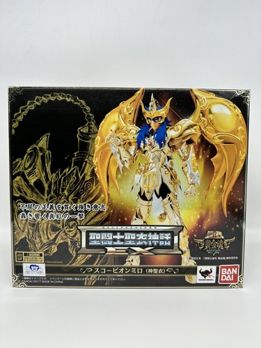 Bandai Saint Seiya Saint Cloth Myth EX Scorpion Milo God Cloth Vintage ...