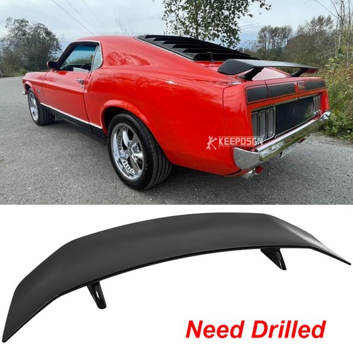 46" Rear Trunk Spoiler Racing Tail Wing For Ford Mustang 1969 1970 1971 ...