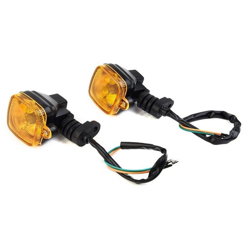 2pcs Motorcycle Square-Shaped Halogen Turn Signal Light Indicator ...