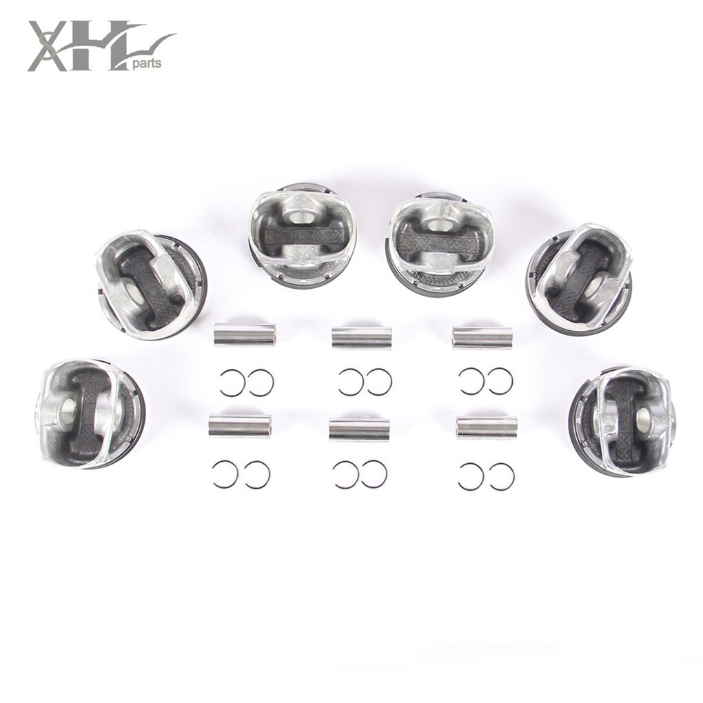 3.0L Piston & Ring Kit φ 20mm Kit Fit For BMW 325i 525i X3 Z4 ...