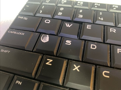 Genuine Dell Alienware 17 R2/R3 Backlit US Keyboard *Cosmetic Damage ...