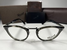 PERSOL Men's TORTOISE EYEGLASSES FRAMES GLASSES ITALY 3107-V 1058 47-22 ...