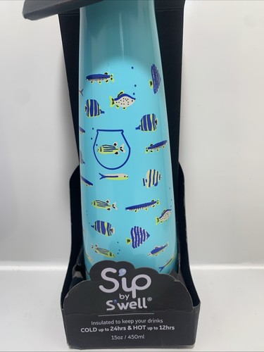 Sip by Swell Water Adventure Bottle Bubble Up Carry Cap S'ip S'well 15 ...