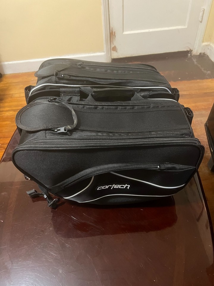 cortech motorcycle saddlebags | eBay