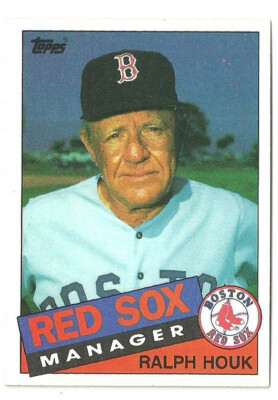 RALPH HOUK BOSTON RED SOX #11 - TOPPS NM-MT 1985 | eBay