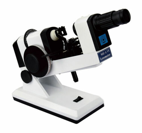 Manual Lensmeter NJC-4 Focimeter Lensometer Optometry Optic Machine AC ...