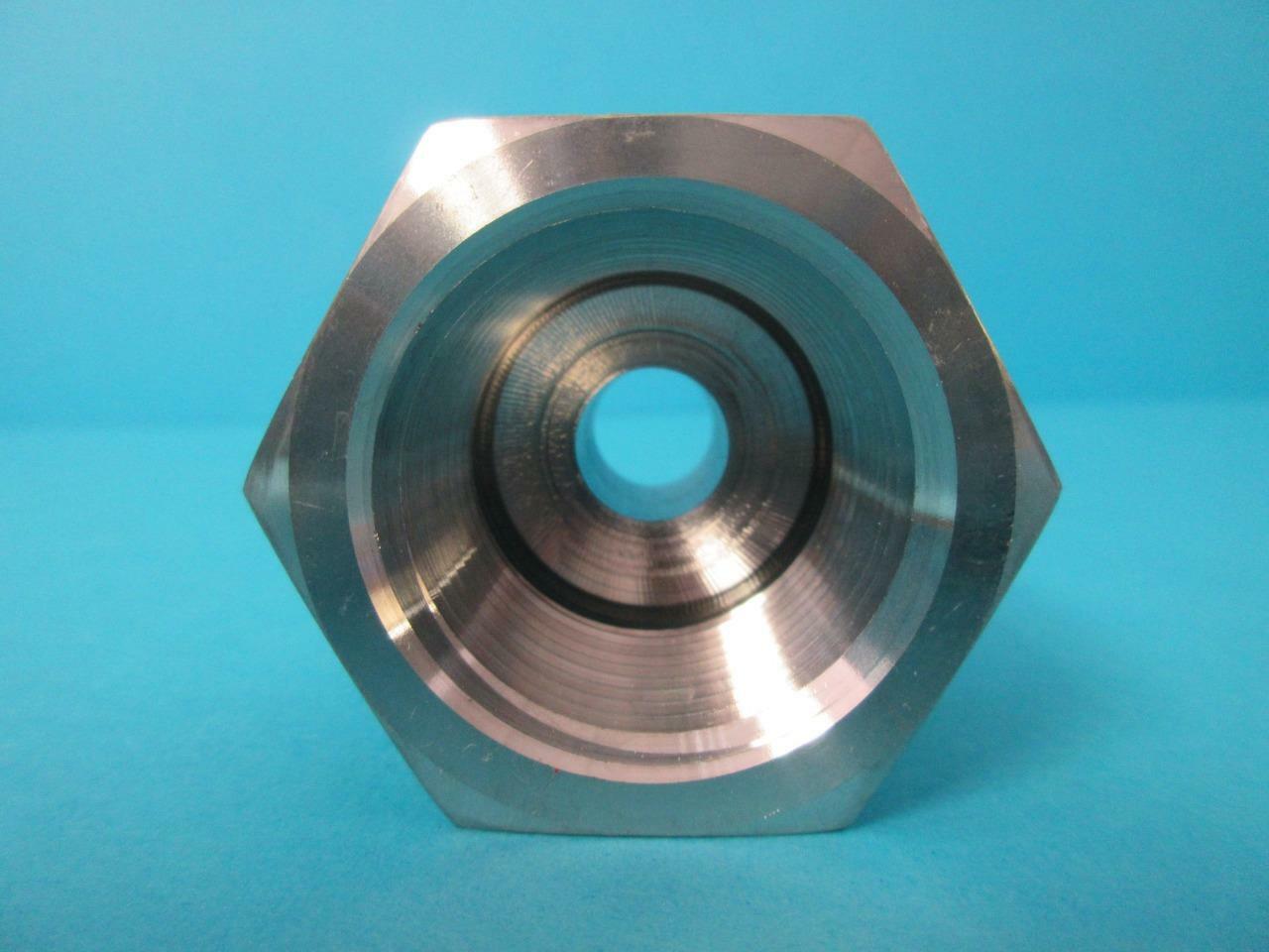 NEW PARKER 1 X 1/2 FG-SS ADAPTER/EXPANDER NPT SS43 1" FEMALE 1/2" MALE ...