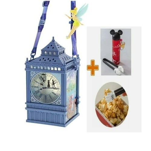 Tokyo Disney Popcorn Bucket Peter Pan Fantasy Springs Tinker bell ...